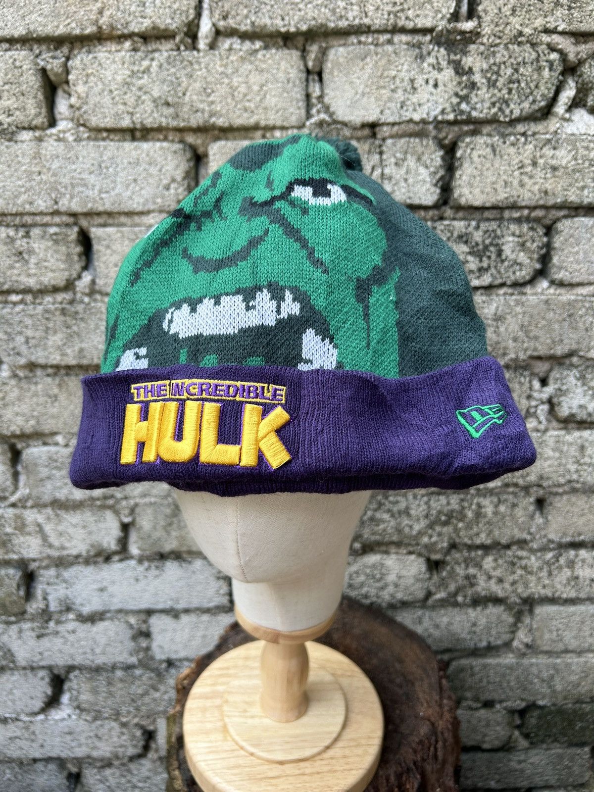 New Era New Era x Marvel Hulk The Incredible Rare beanie Hats🔥 | Grailed