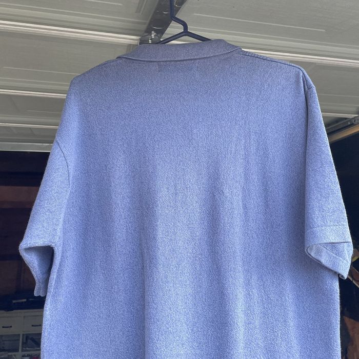 Vintage VINTAGE ITALIAN KNIT POLO SHIRT MESH ITALY GOODFELLAS | Grailed