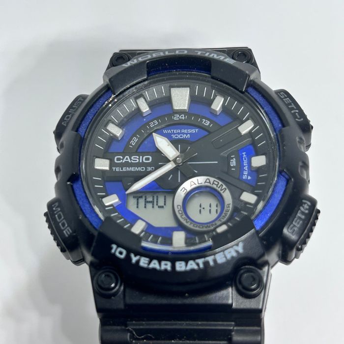 Casio Casio Telememo 30 AEQ-110 Water Resistant Stainless Watch | Grailed