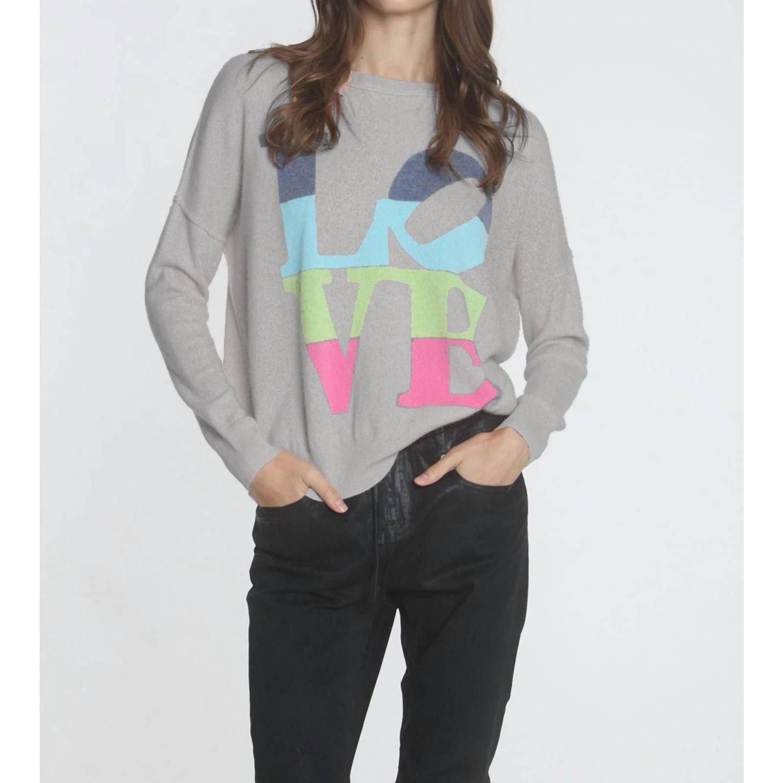 Threadless LABEL+THREAD Love Hope Scoop Top In Fog Love | Grailed