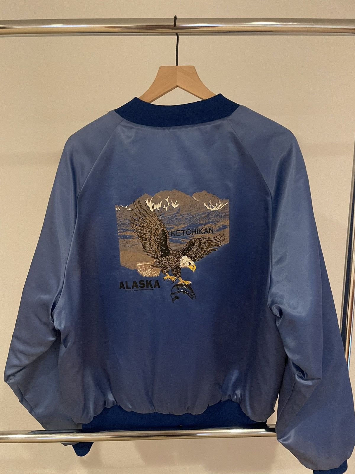 Vintage 1989 King Louie “Ketchikan Alaska” bomber jacket | Grailed