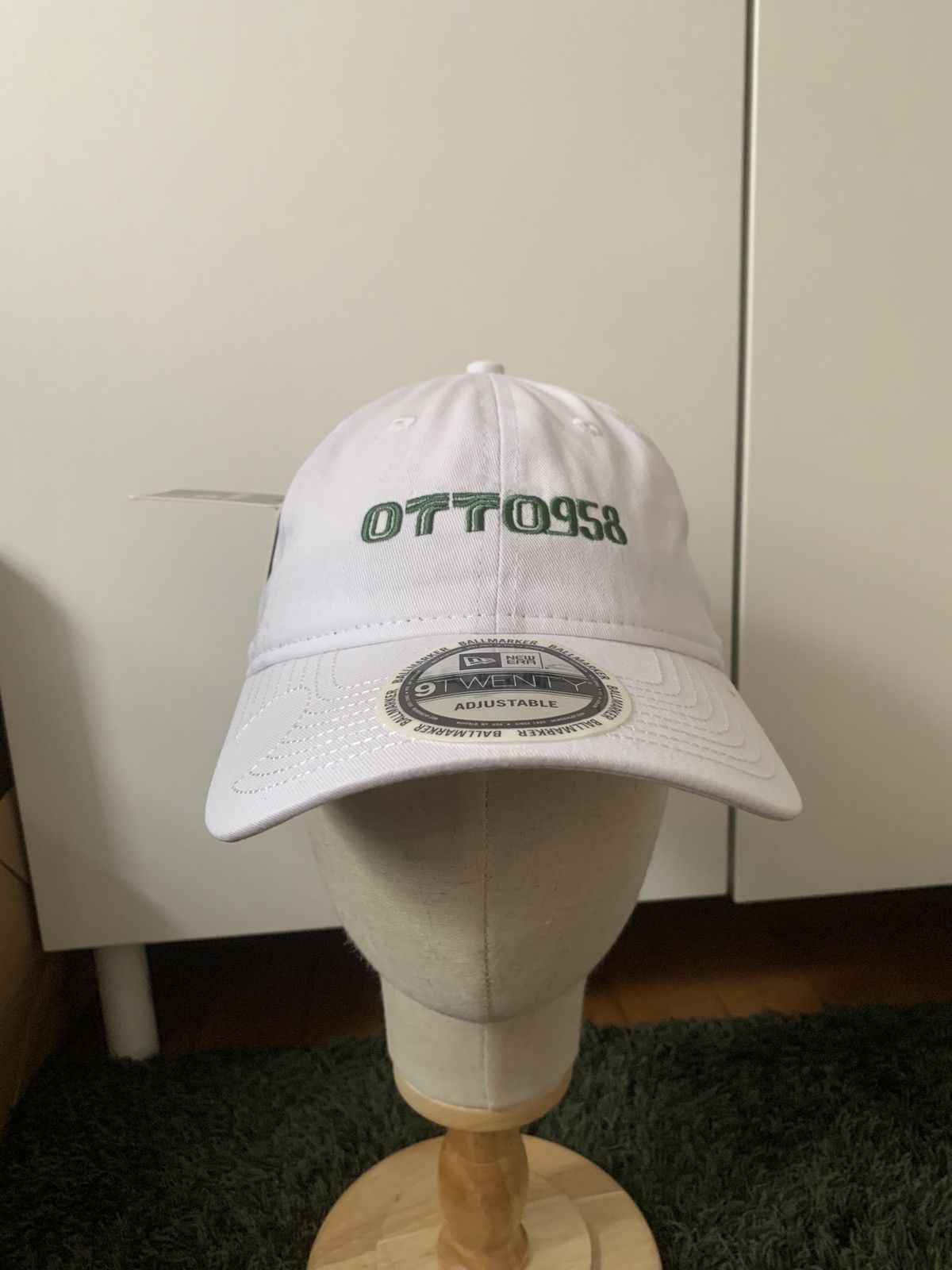 Kiko Kostadinov × OTTO 958 OTTO 958 Logo Hat White | Grailed