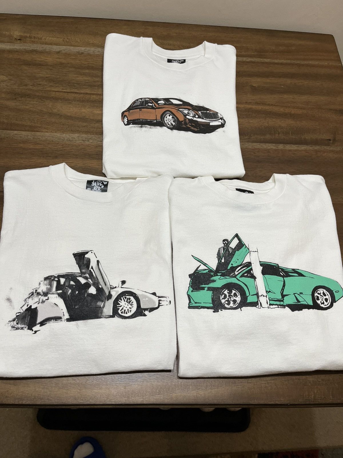 Billionaire Boys Club Rare Season 6 Charcoal Crashed Maybach Tee XL ...