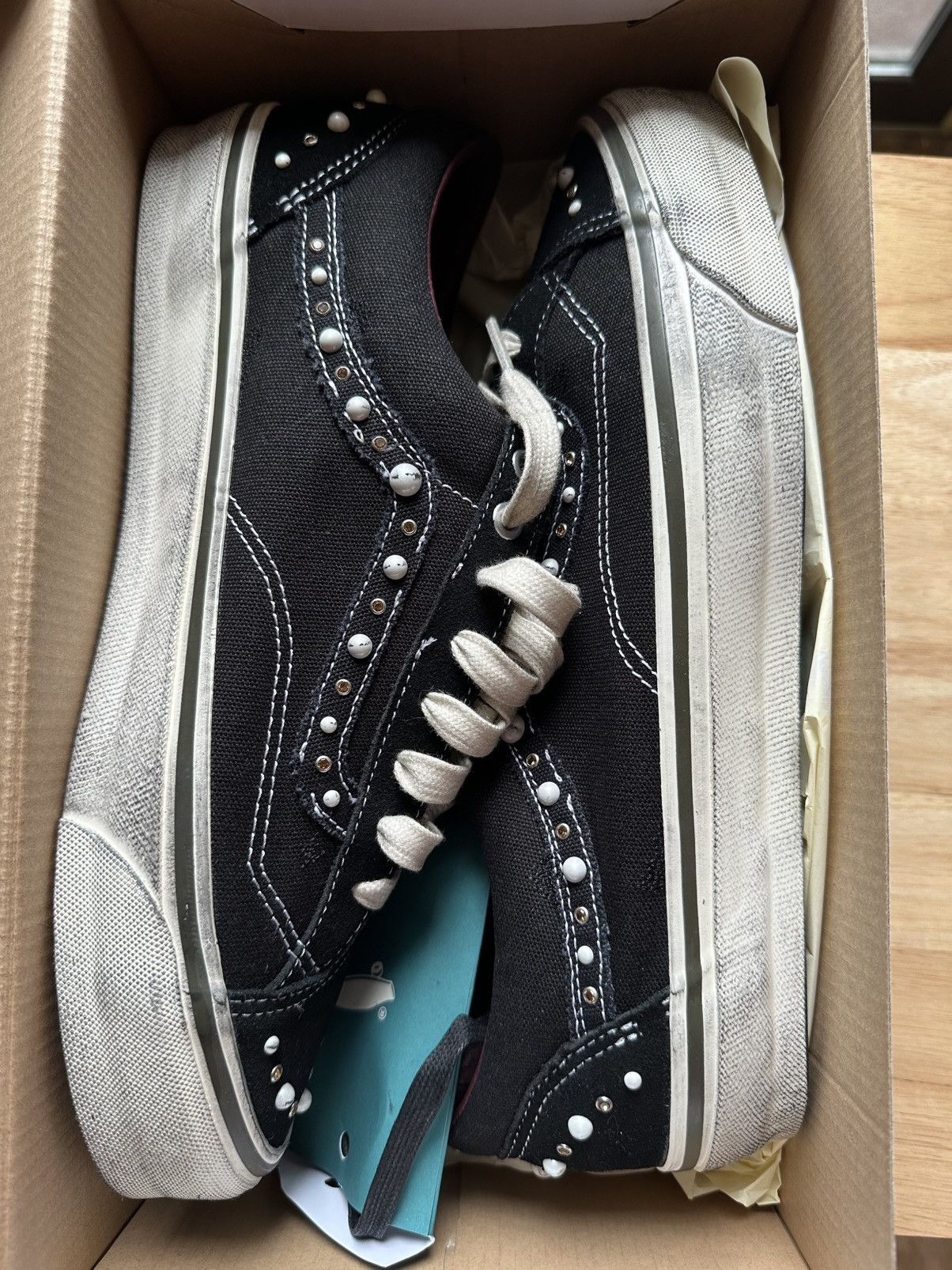 Satoshi Nakamoto × Van × Vans Otw Old Skool Reissue 36 “pearlized ...