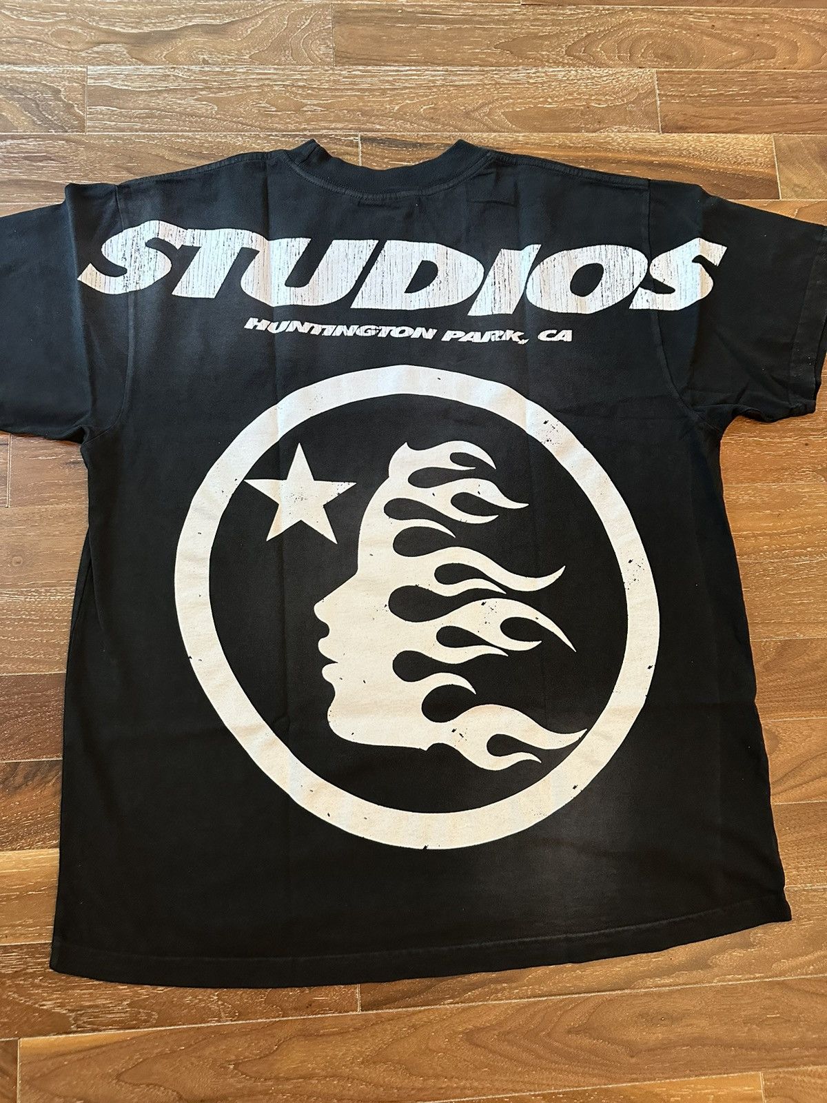 HELLSTAR Hellstar Studios Cartoon Red Logo Tee Shirt XL | Grailed