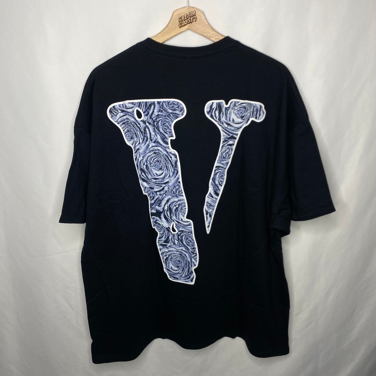 Vlone Pop Smoke Shoot for the Stars The Woo Rose Tour Merch Tee | Grailed