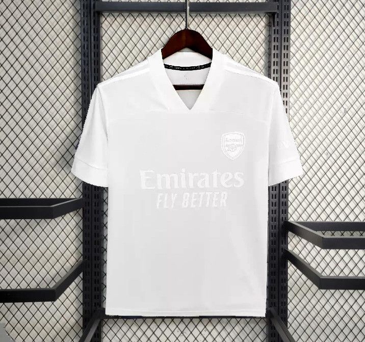 Handmade Arsenal NO MORE RED All-White Shirt Jersey 23/24 | Grailed