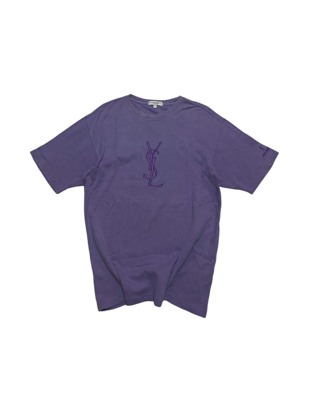 Vintage × Yves Saint Laurent Vintage YSL Embroidery Tees | Grailed