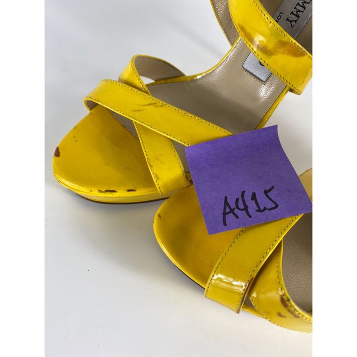 Jimmy Choo Vintage Jimmy Choo London Patent Leather High Heels Sandals Grailed