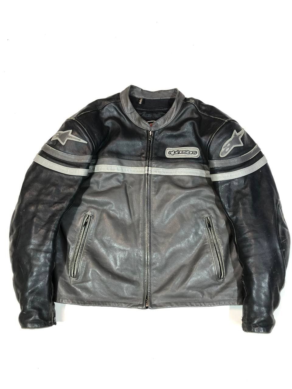 Leather Jacket Alpinestars Leather Jacket Racing Moto Vintage | Grailed