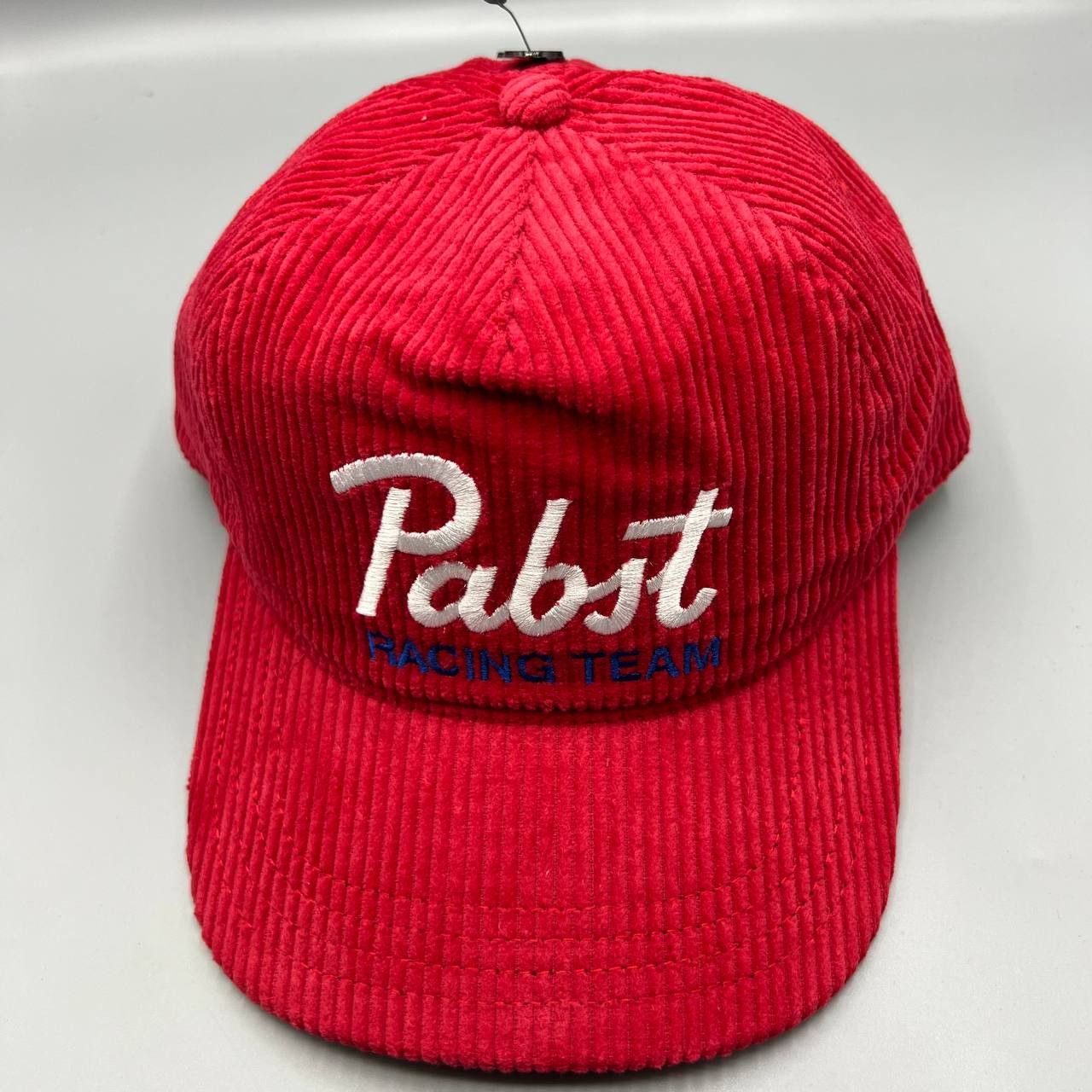 Pabst Blue Ribbon Pabst Racing Team Hat Men Corduroy Blue Ribbon Snap ...