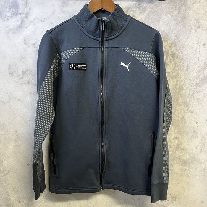 Puma Mercedes AMG Petronas F1 Racing Jacket Mens Medium Full Zip | Grailed