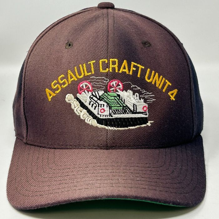 Vintage Assault Craft Unit ACU 4 Hat Vintage 90s US Navy USN Cap | Grailed