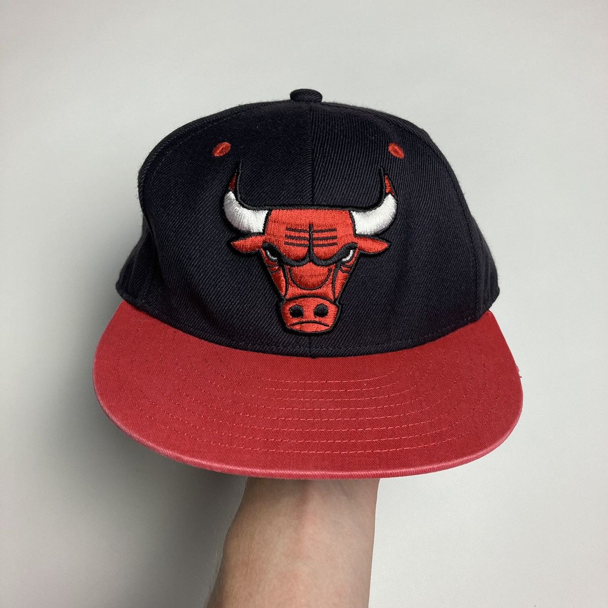 Adidas × NBA × Vintage Adidas Chicago Bulls Vintage Hat Big Logo Cap ...