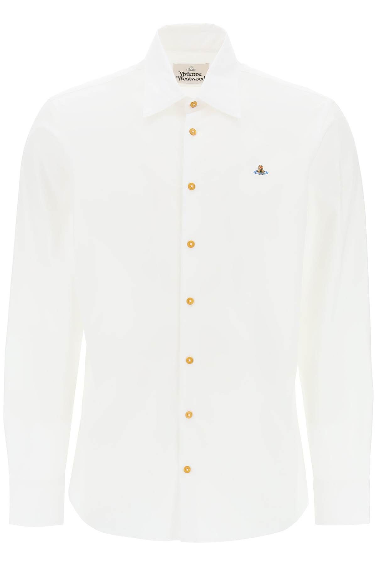 Vivienne Westwood Vivienne westwood ghost shirt with orb embroidery | Grailed