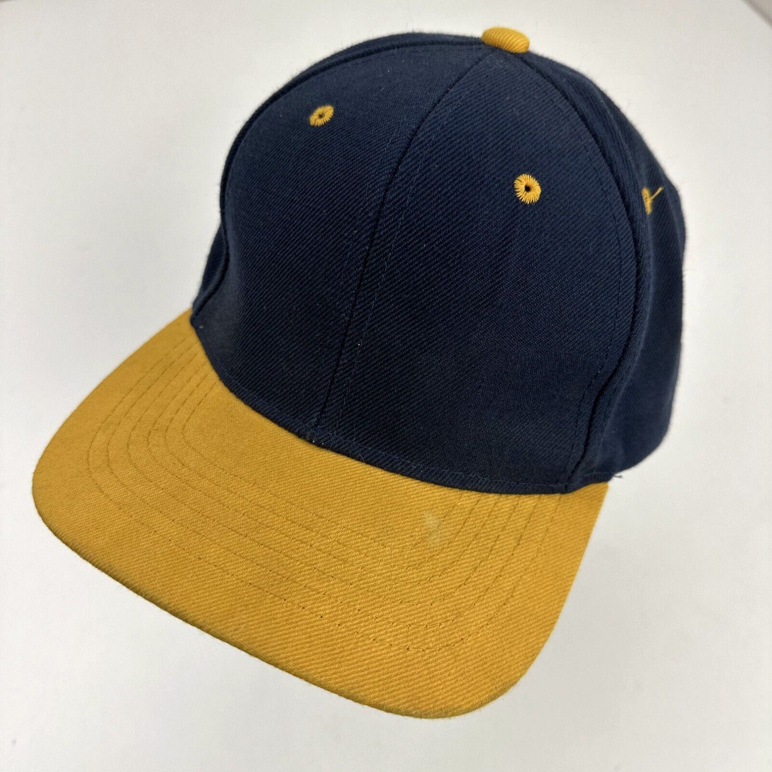 Vintage Blank Blue Yellow Ball Cap Hat Snapback Baseball | Grailed