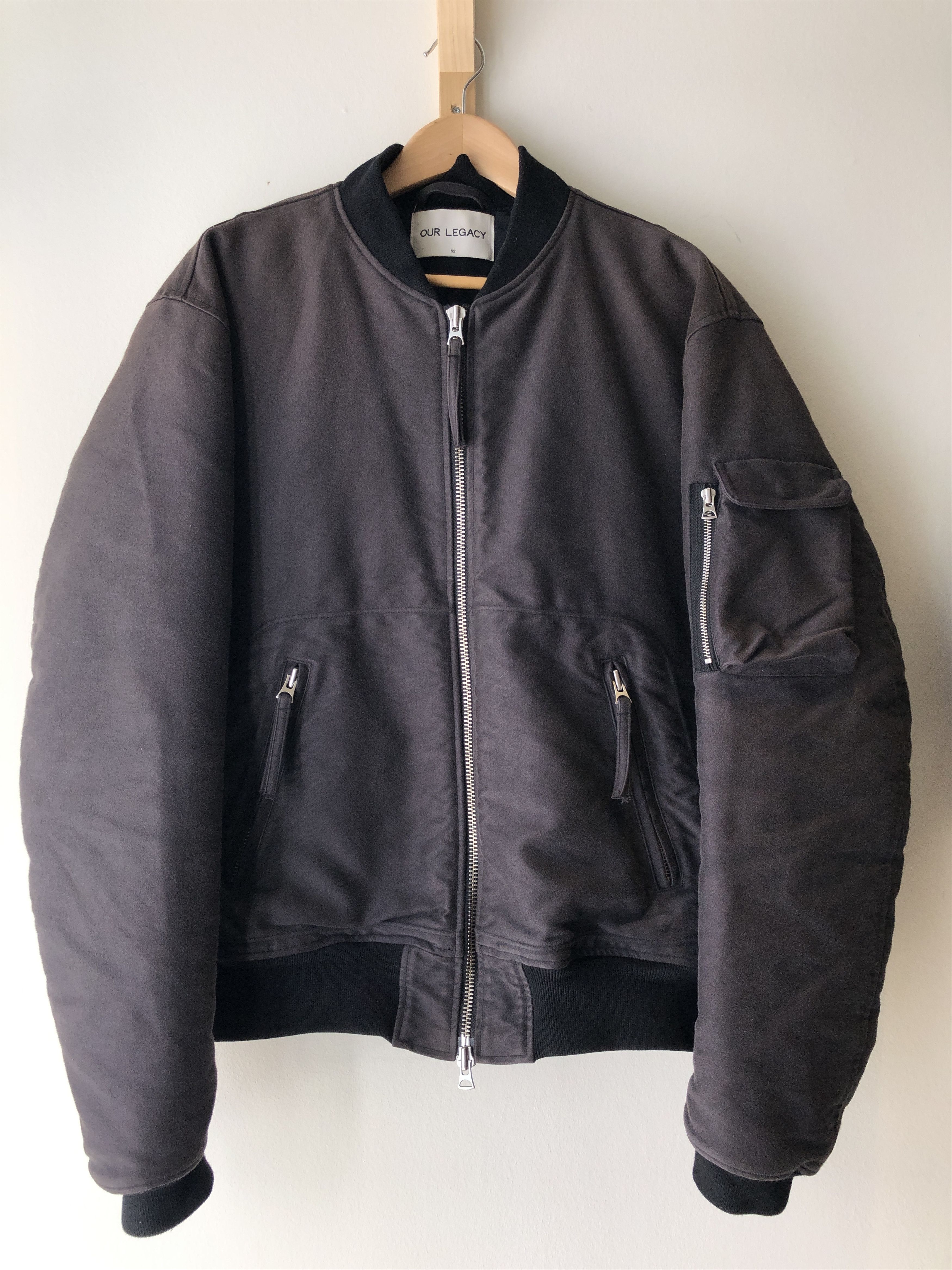 Our Legacy Experienced Satin - Bomber Jacket II | Grailed