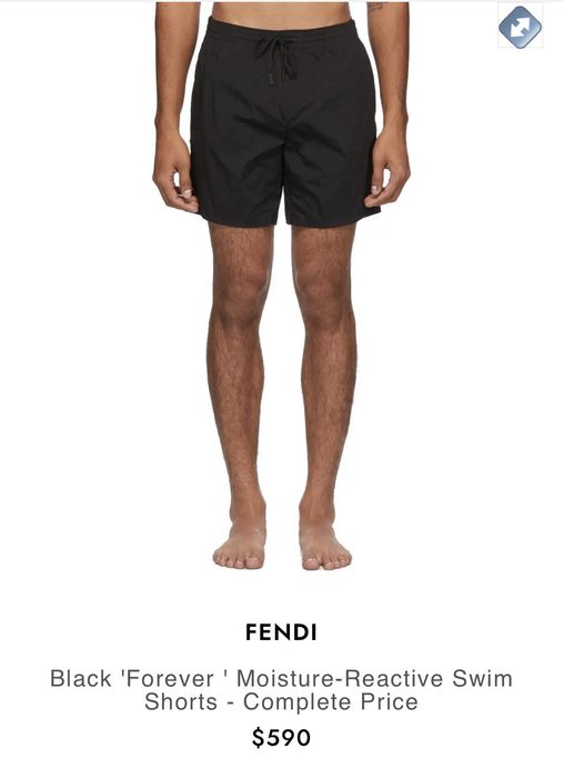 Fendi Fendi reactive swim shorts Size L | Grailed