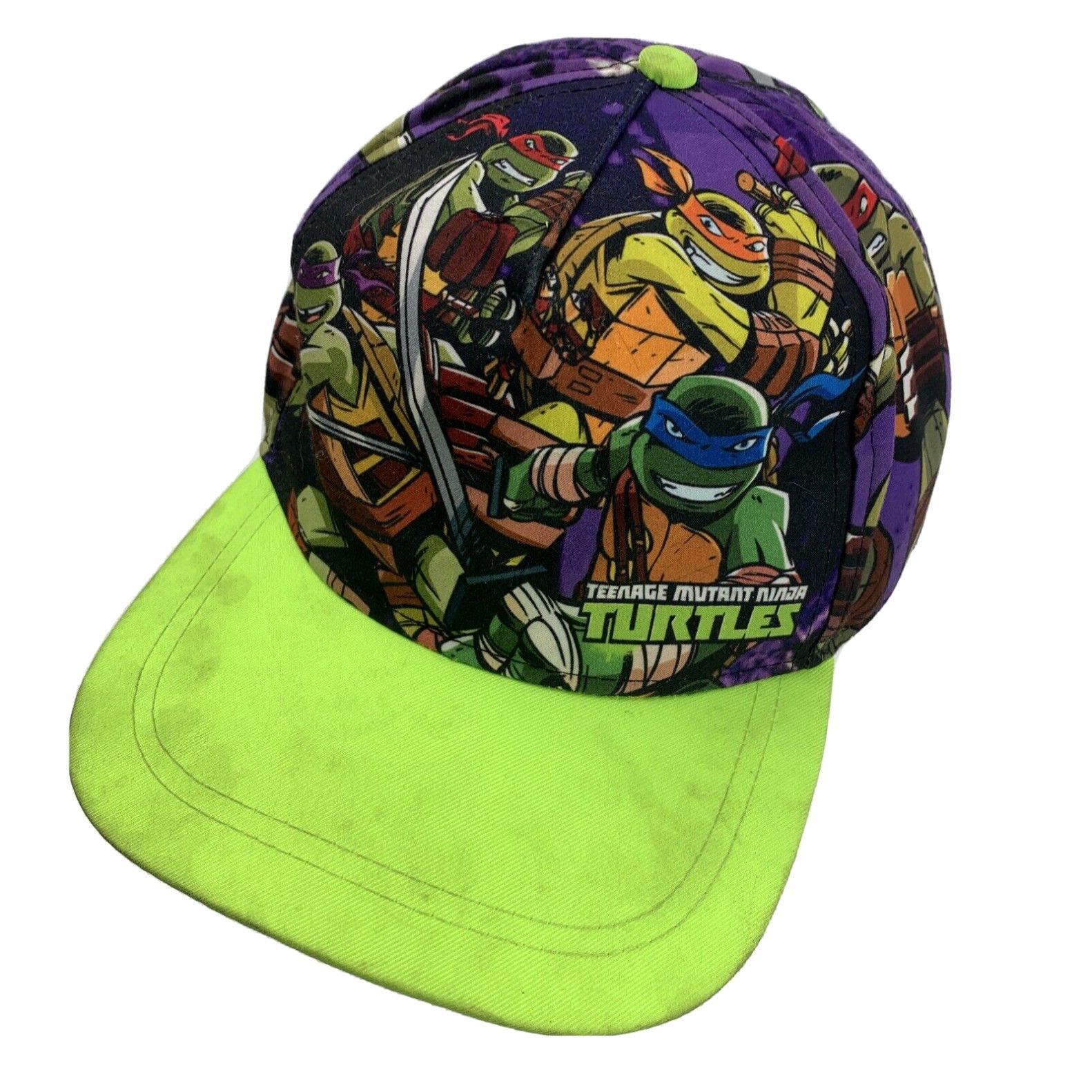 Nickelodeon Teenage Mutant Ninja Turtles Youth Ball Cap Hat Snapback ...