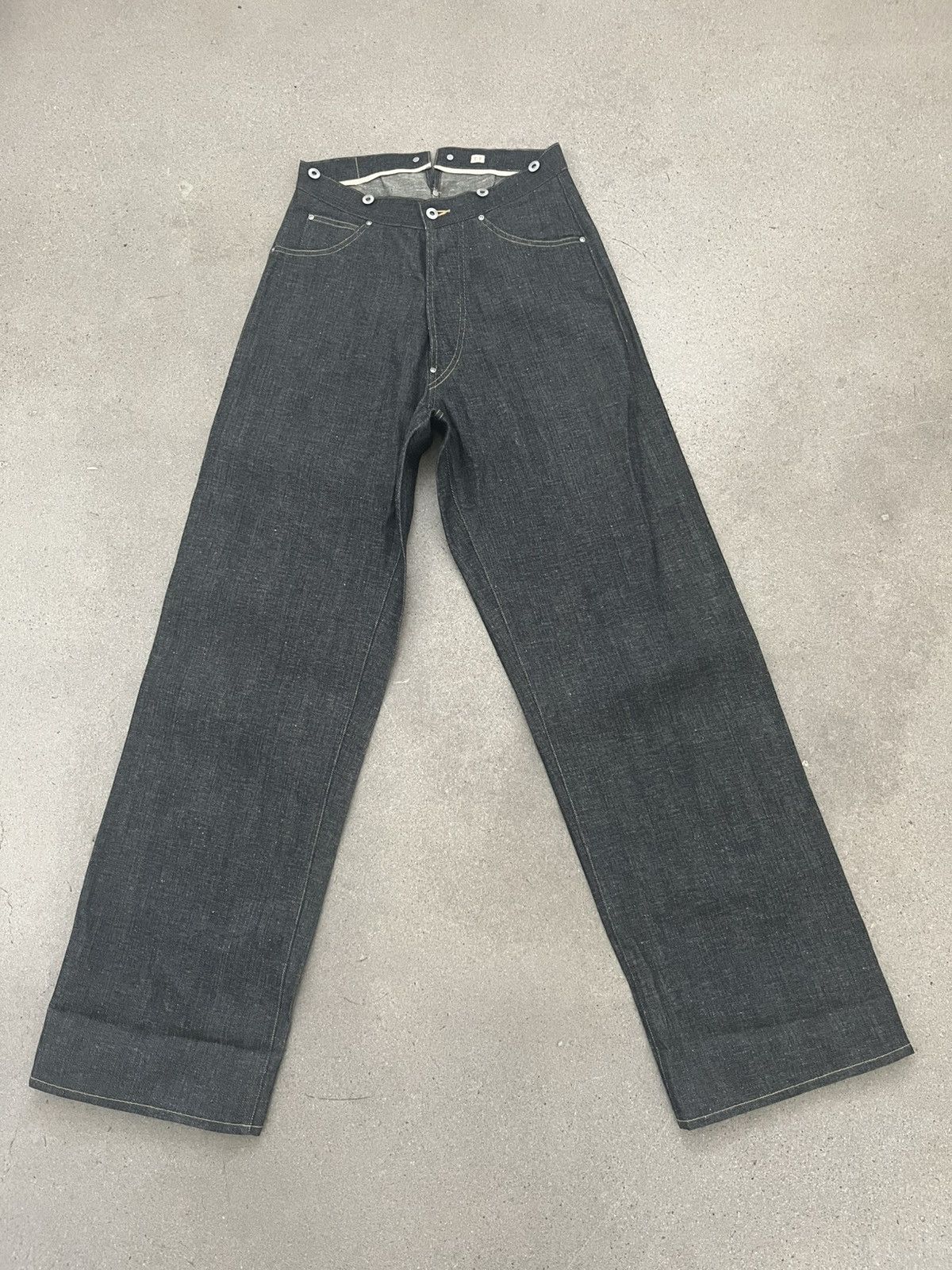 Taiga Takahashi Lot 707 Raw Denim Jeans | Grailed