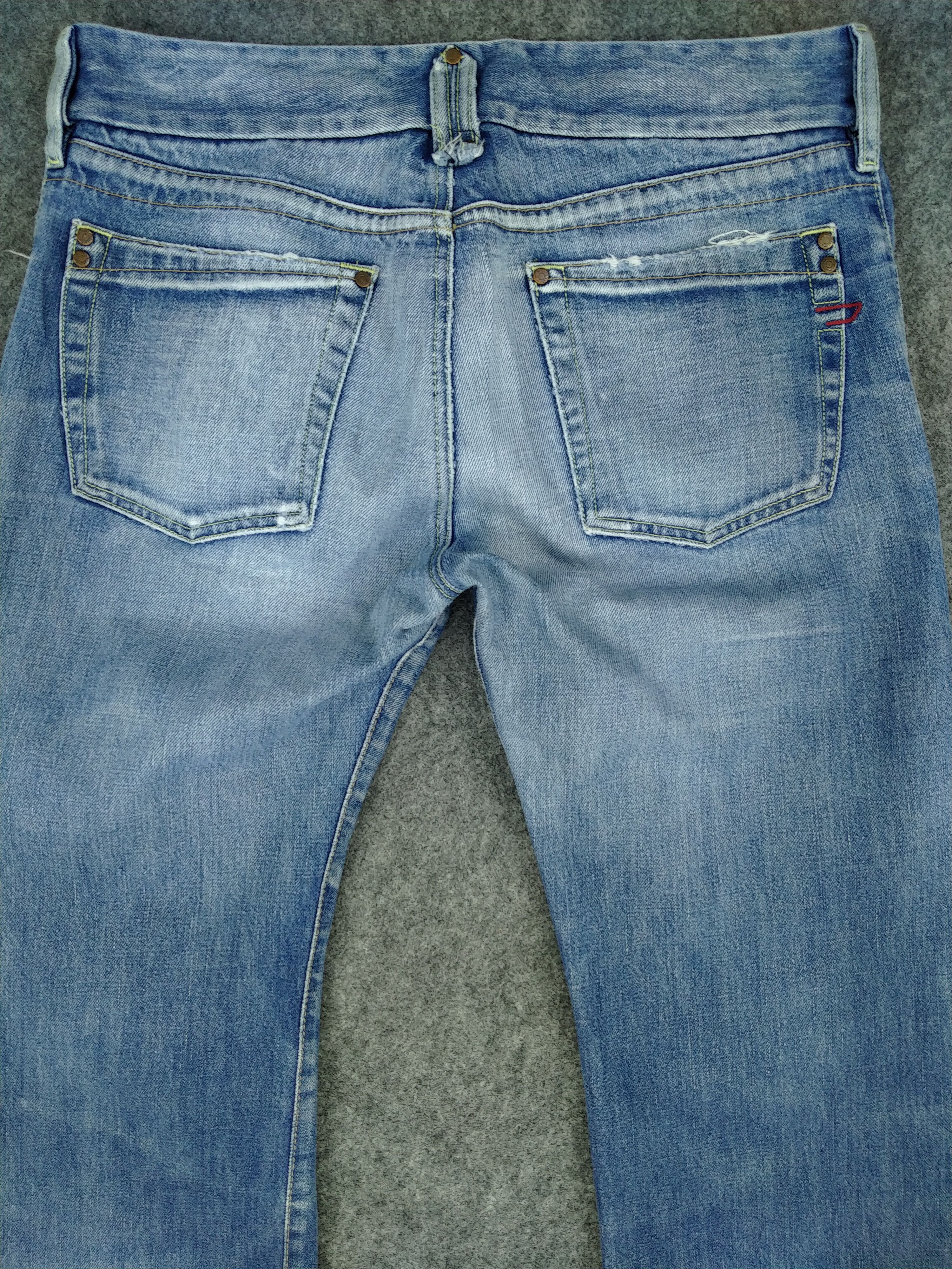 Japanese Brand Diesel Distressed Denim 34x33 -JN083 | Grailed