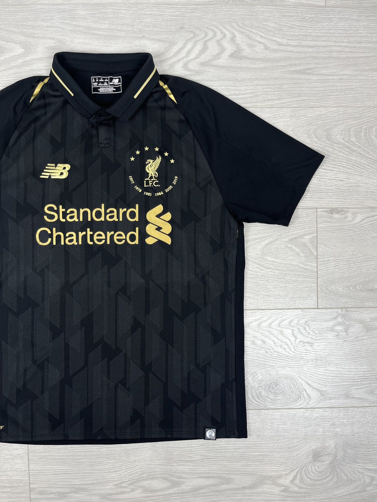 New Balance Liverpool New Balance 2019 Third Black Kit Jersey Shirt ...