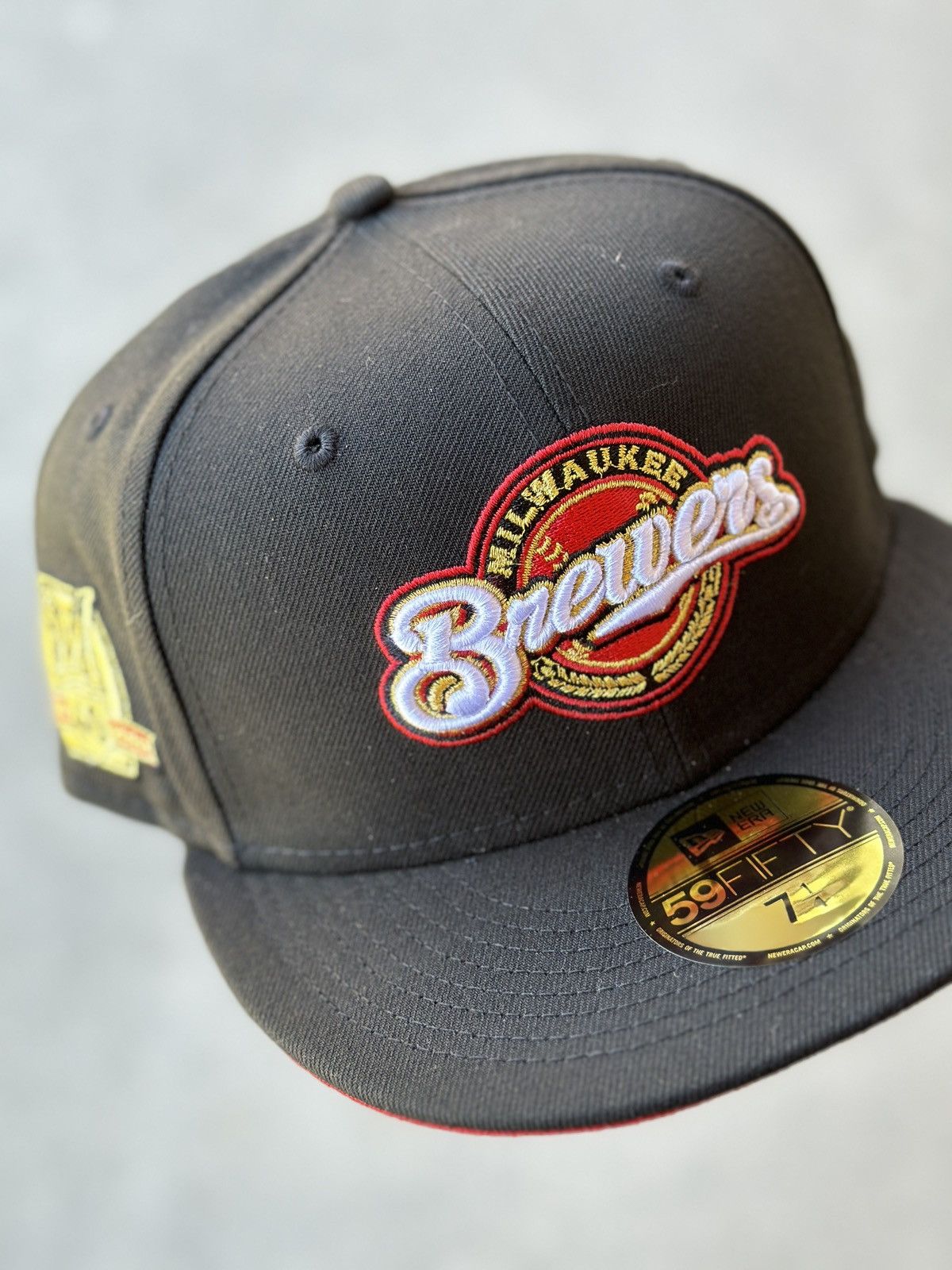 New Era Milwaukee Brewers OG Beer Pack Fitted 7 1/4 HatClub | Grailed