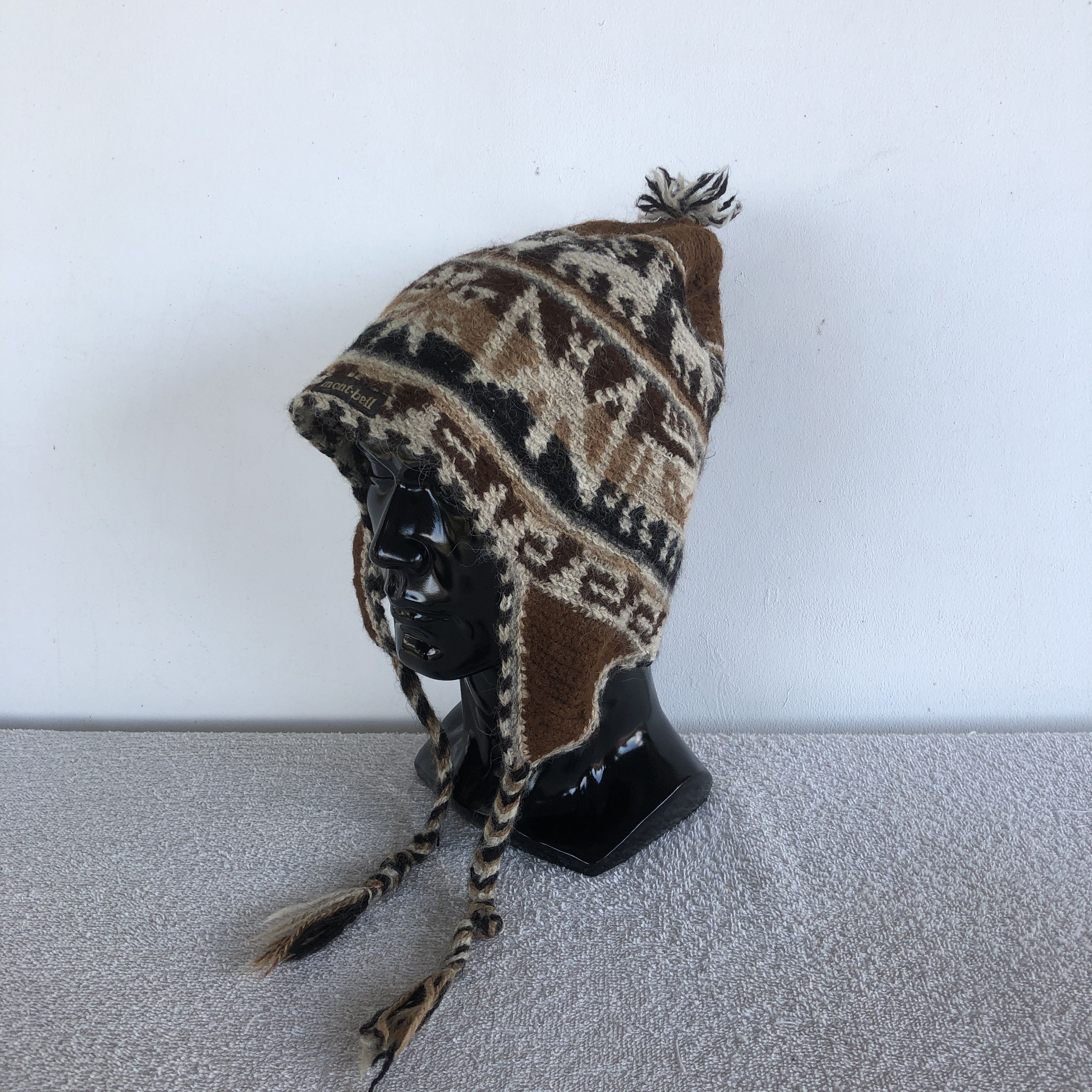 Vintage Vintage Montbell Beanie Native Multi Color Snow Caps Hats | Grailed