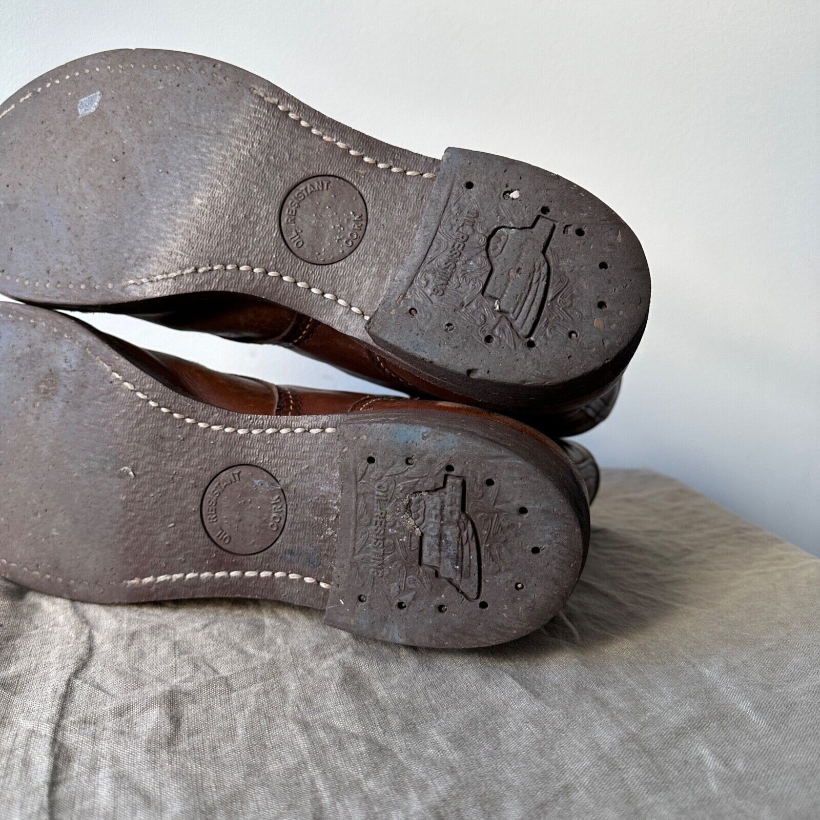 America × Red Wing × Vintage Red Wing Iron Ranger USA Made Leather ...