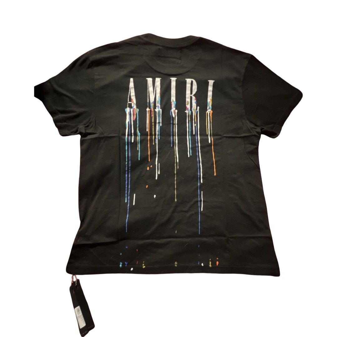Amiri Amiri Paint Drip Core Logo Tee | Grailed