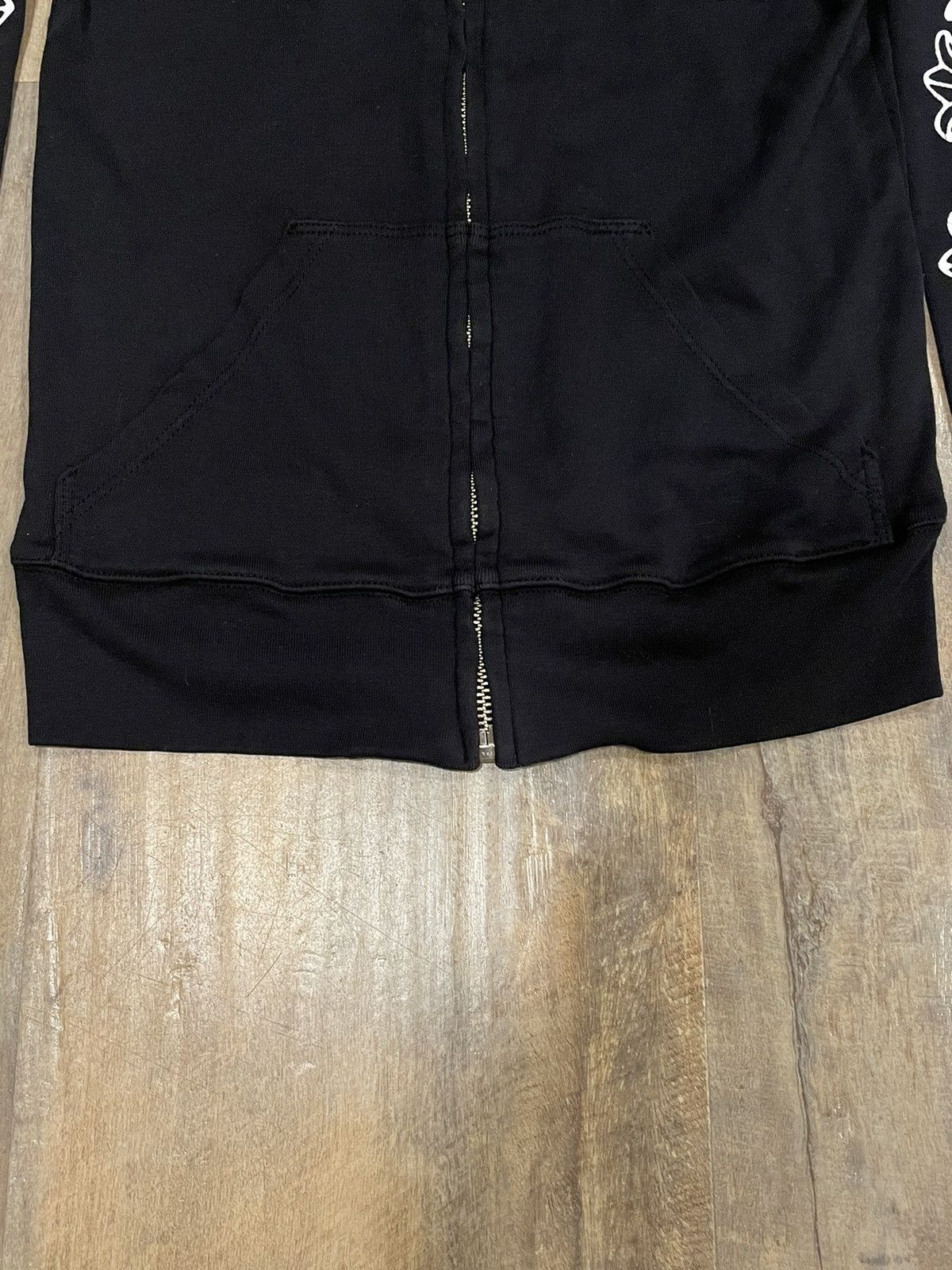 Chrome Hearts RARE Chrome Hearts Floral Cross Track Jacket Black Zip Up ...