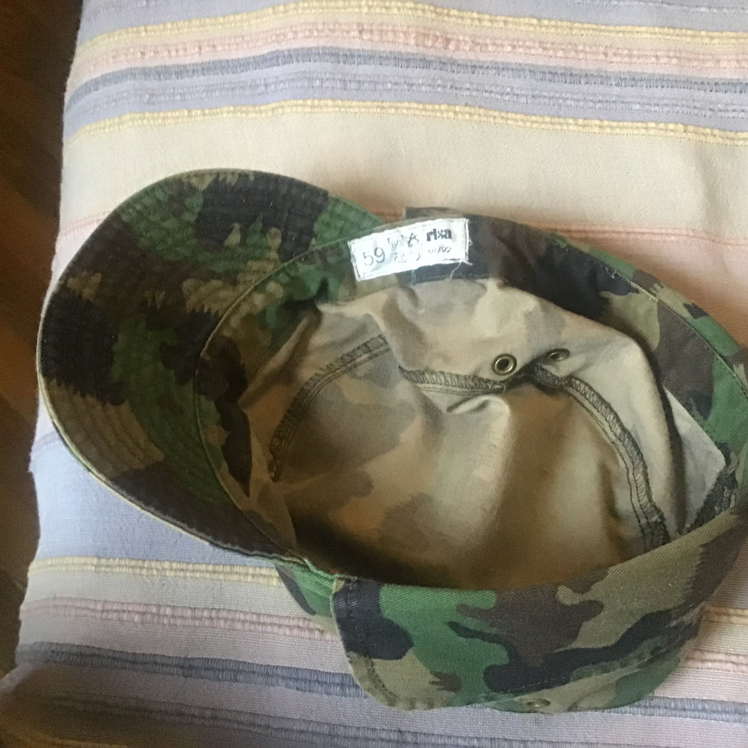 Vintage Vintage Swiss TAZ-90 Camo Combat Cap | Grailed