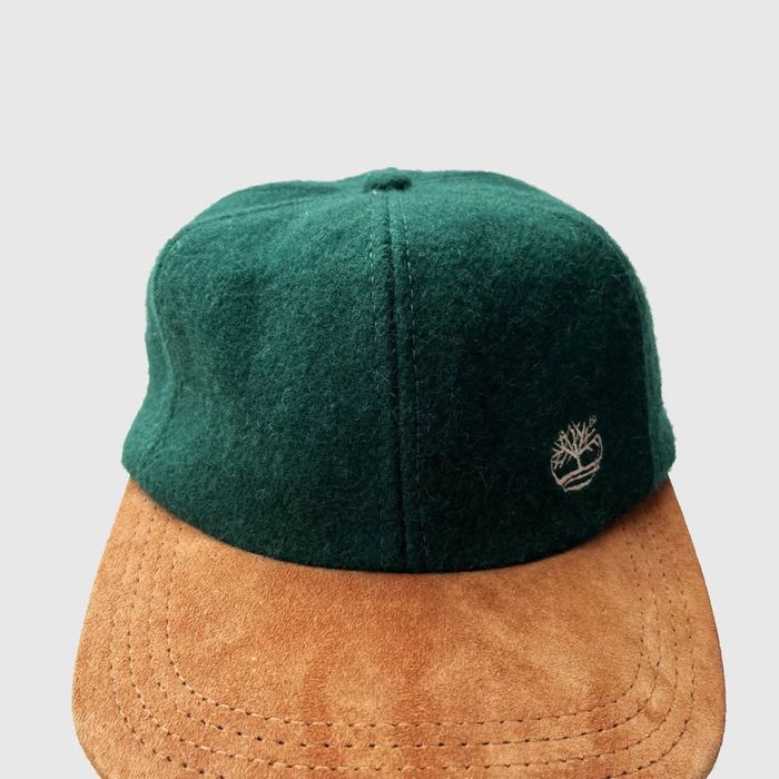 Timberland Timberland 90s Vintage Logo Wool Cap Hat USA Made Suede ...