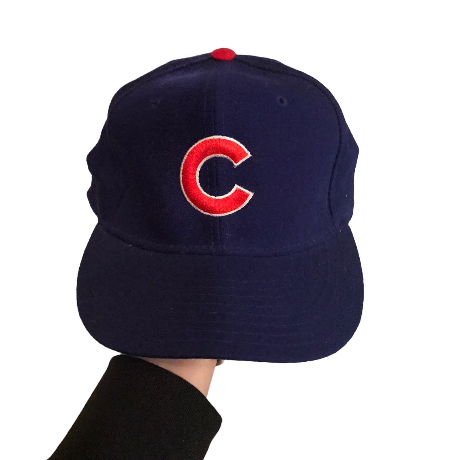 New Era Streetwear Vintage New Era Chicago Cubs Fitted Hat 7 3 8