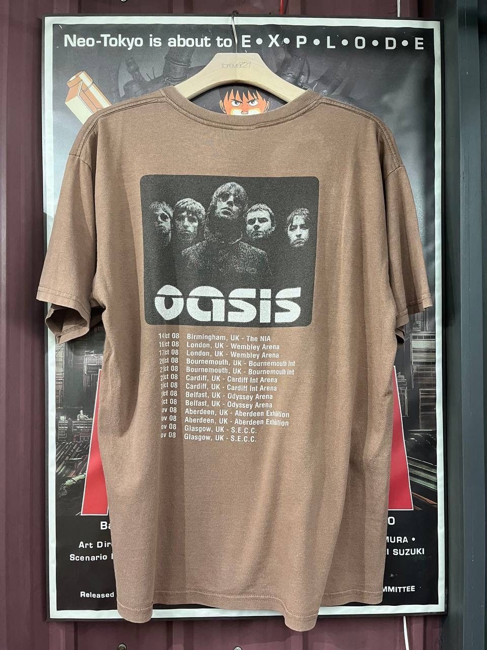 Vintage RARE OASIS TOUR | Grailed