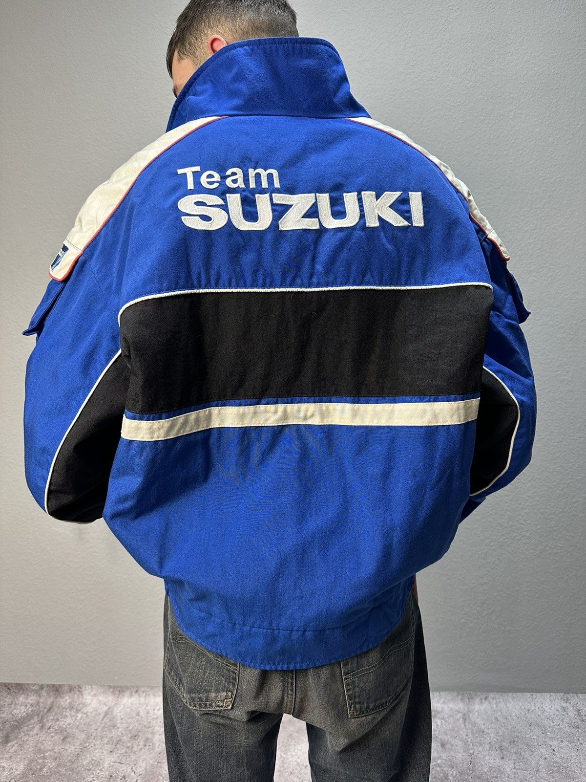 Racing × Streetwear × Vintage Vintage Y2K Boxy Archive Suzuki Jacket ...