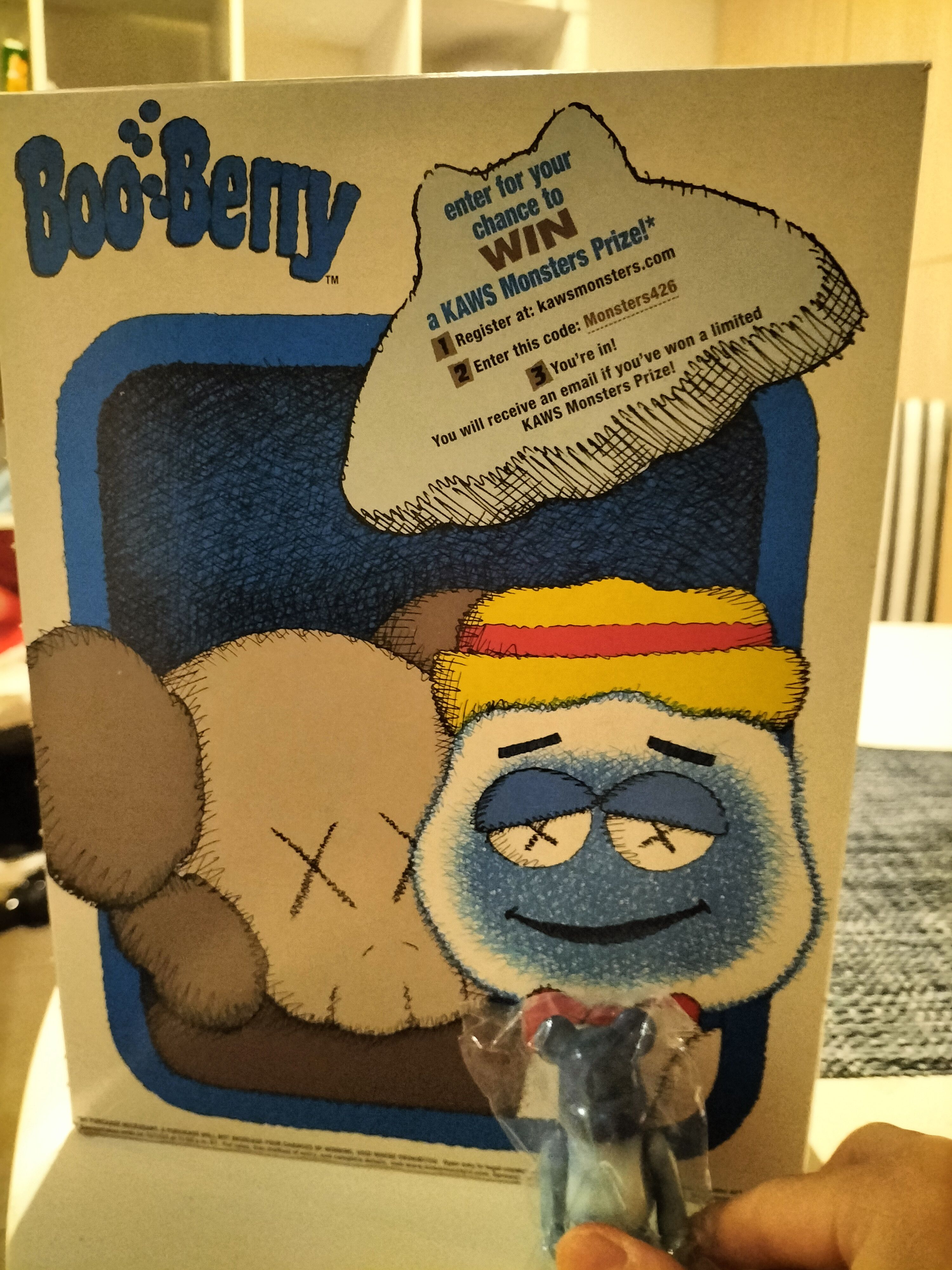 Kaws Kaws noo berry cereal | Grailed