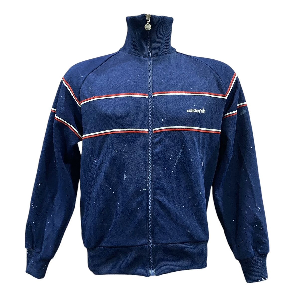 Adidas Vintage ADIDAS DESCENTE Tracktop Paint Splatter Art | Grailed