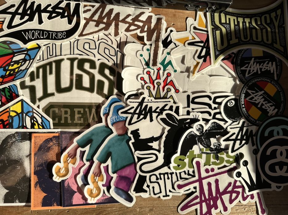 Stussy Stussy assorted sticker pack ( 5 stickers ) | Grailed