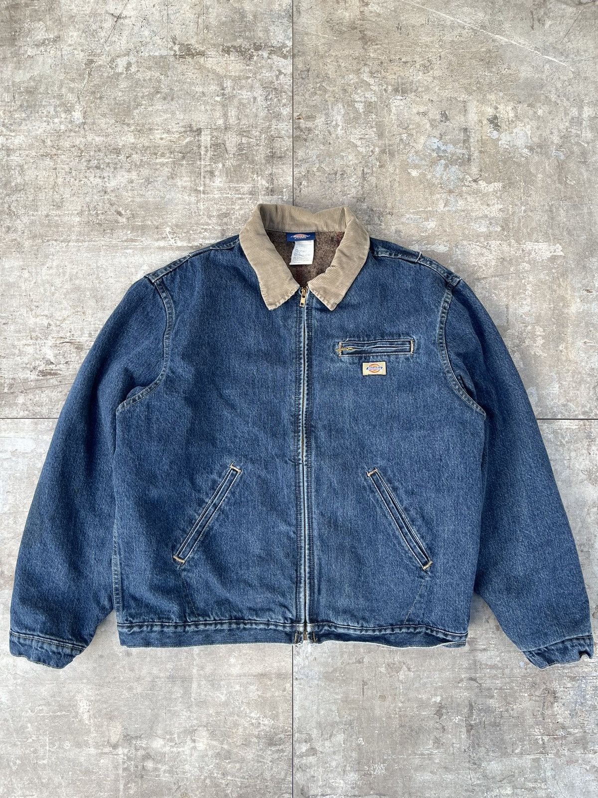 Dickies × Vintage Vintage 90s Dickies Blanket Lined Jacket Detroit ...