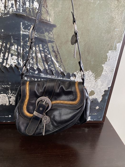 Dior AUTHENTIC CHRISTIAN DIOR S/S 2006 “Gaucho" Brown/Tan Leather | Grailed