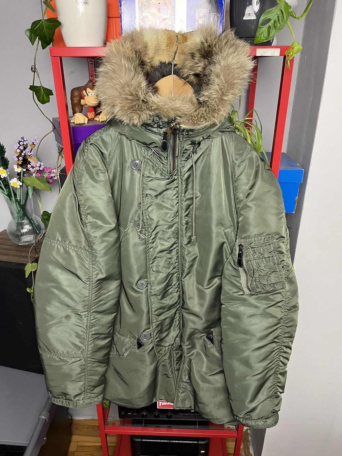 Military Vintage 60s USAF N-3B military Heavy flyers jacket | Grailed