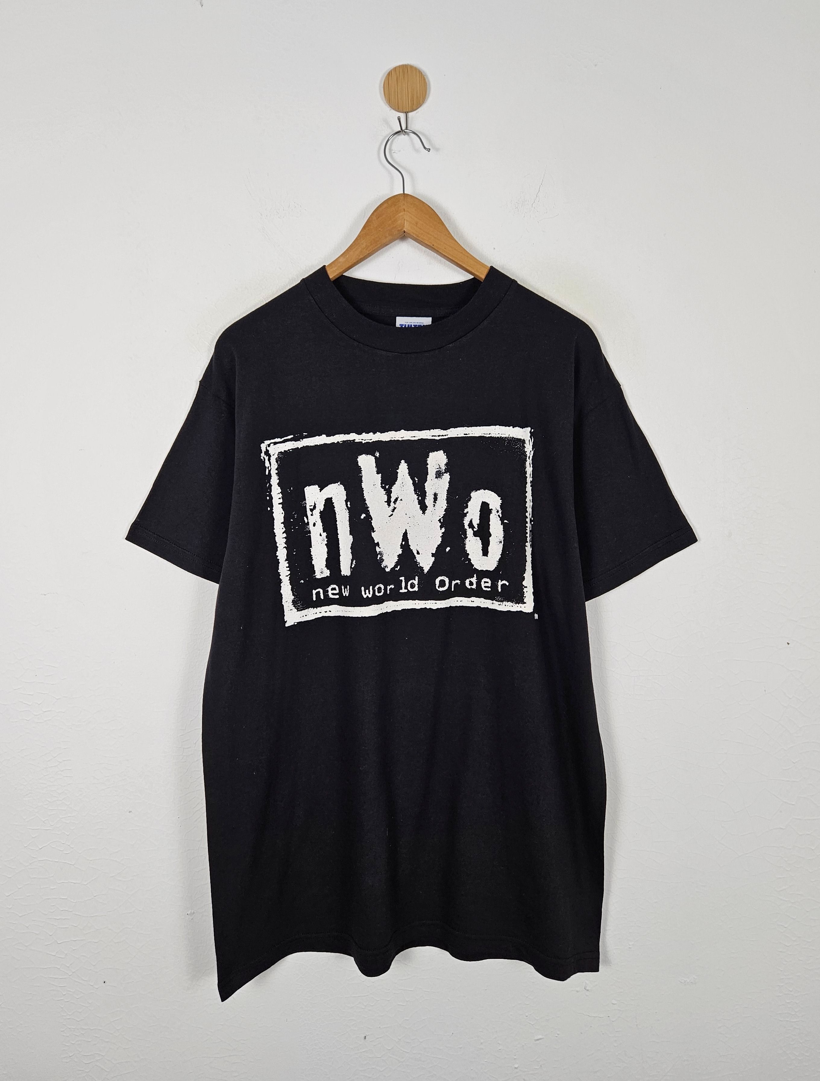 Vintage × WCW/nWo Vintage 90s NWO New World Order Wrestling WWF shirt ...
