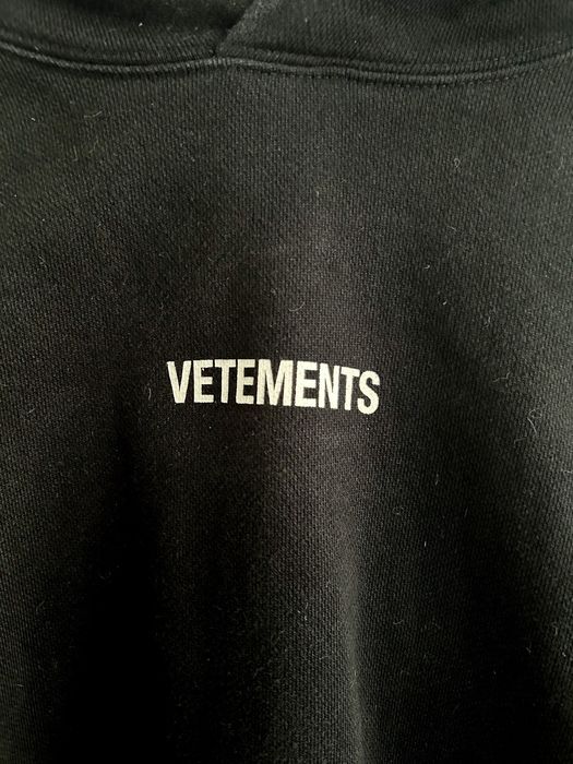 Vetements logo hoodie F/W 2020 | Grailed