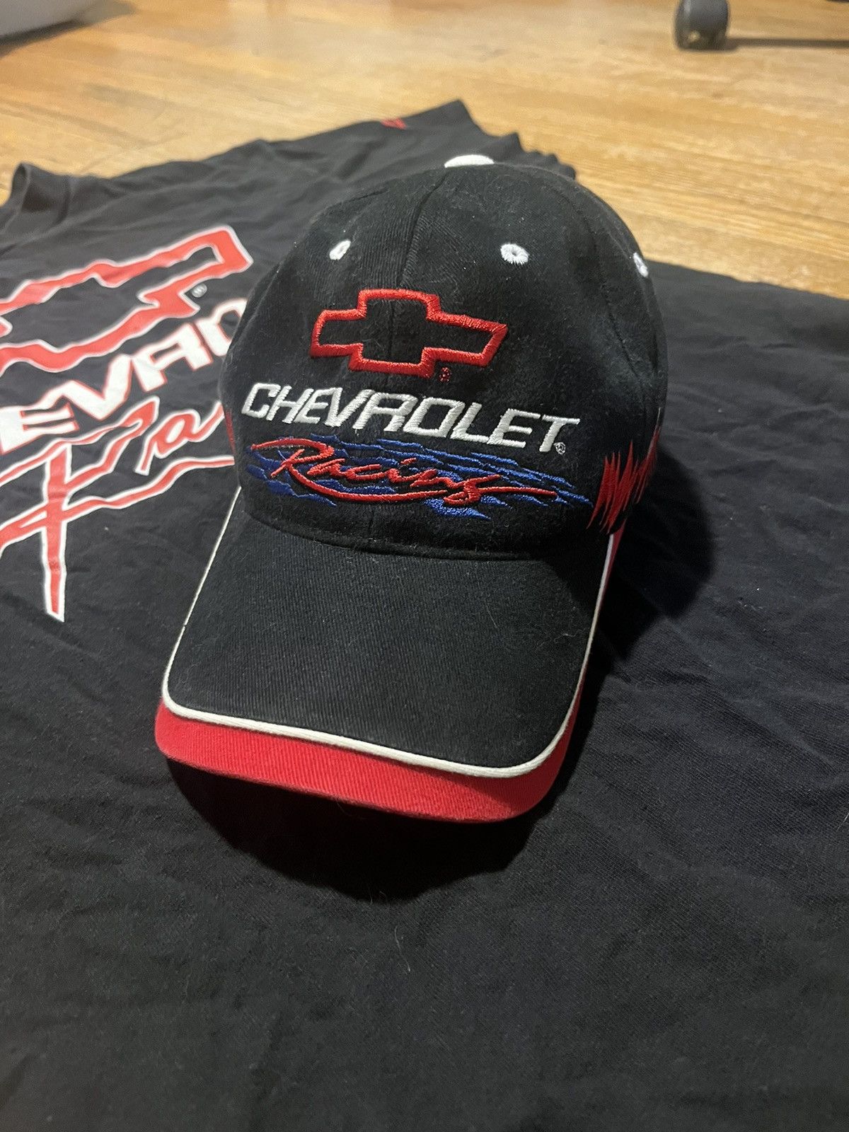 Vintage Y2K Chevrolet Racing Embroidered NASCAR hat | Grailed