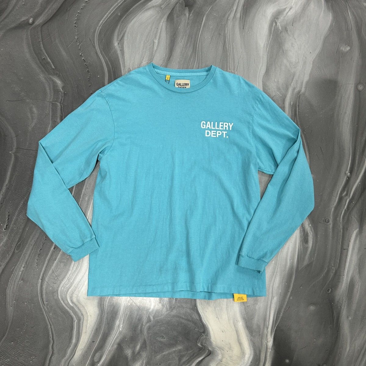Gallery Dept. Gallery Dept. Teal Souvenir Longsleeve | Grailed