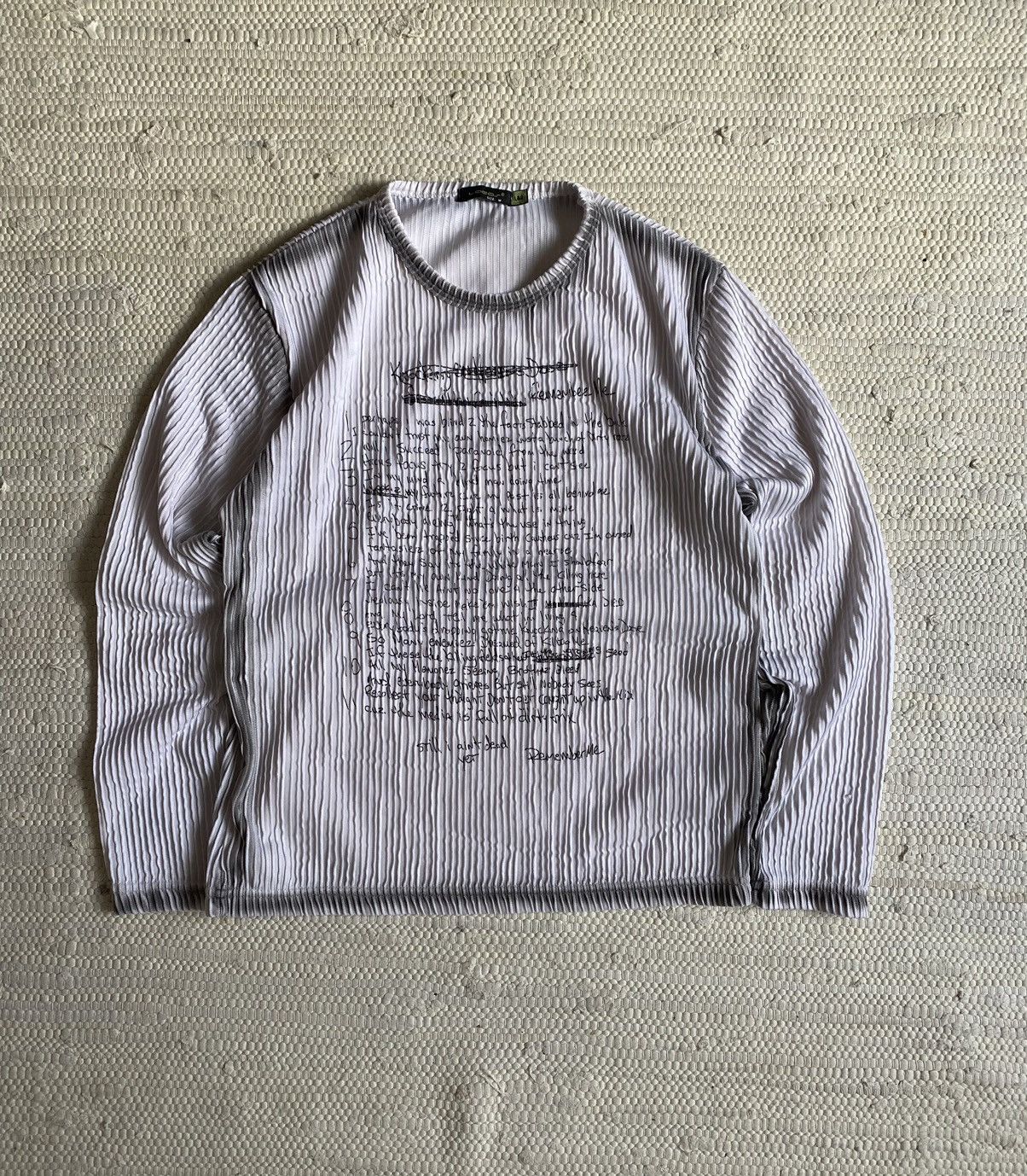 Vintage Vintage Rare Letter Remember Opium Style Unusual Sweater Y2K ...