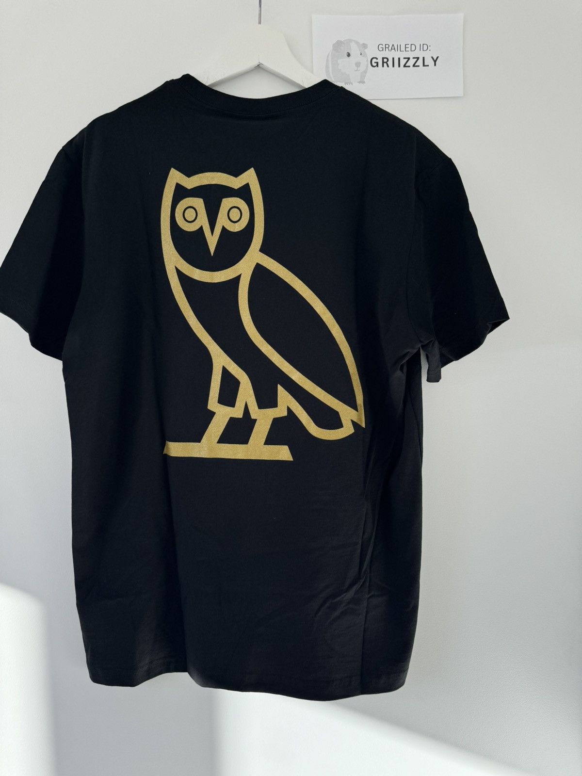 Octobers Very Own OVO X PLAYBOY GOLD OWL TEE- M 🐰🦉 | Grailed
