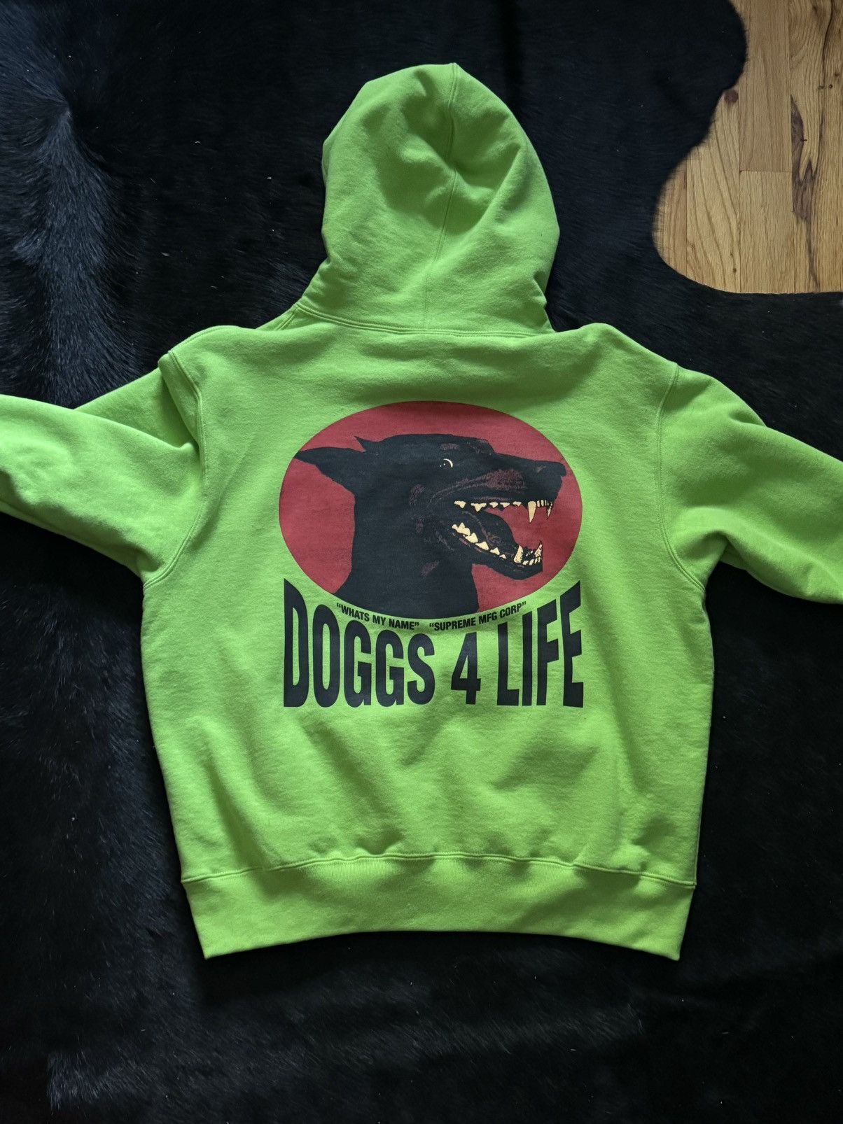 Streetwear × Supreme Supreme “Doggs 4 Life” Hoodie Grey Size Medium ...
