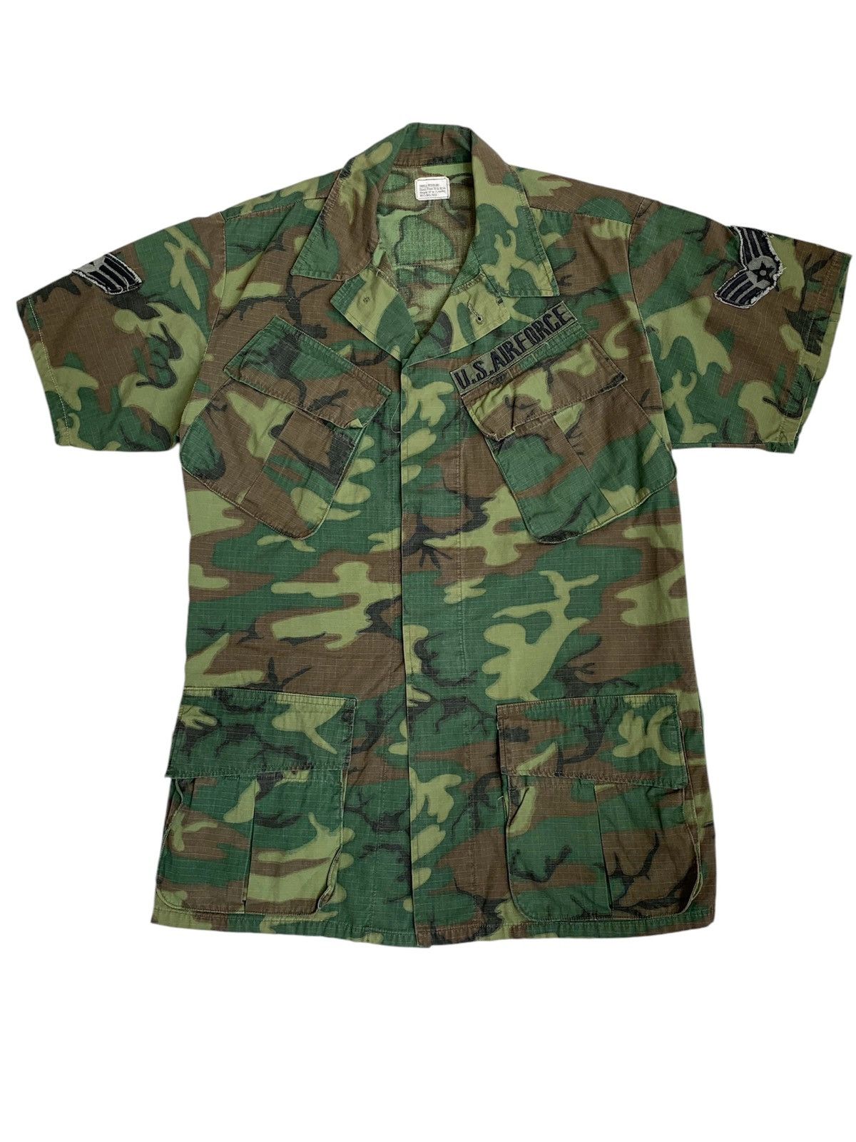 Military × Usaf × Vintage True Vintage 60s US AIR FORCE Jungle Fatigue ...
